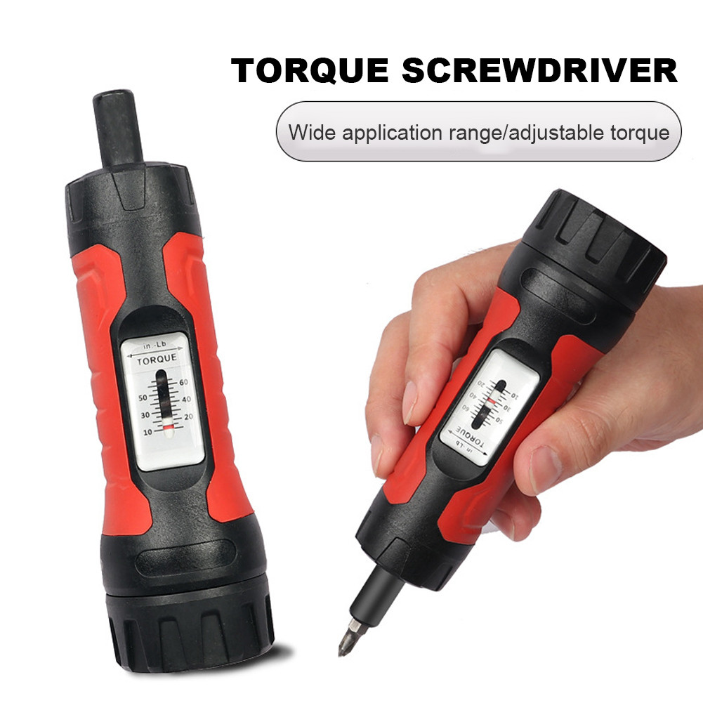 Jual Manual Torque Driver Screwdriver 1/4 Inch Drive Preset | Shopee ...