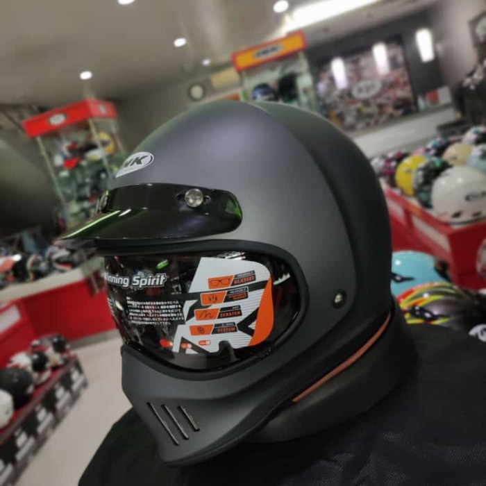 Jual Helm Ink Trooper Retro Fullface | Shopee Indonesia