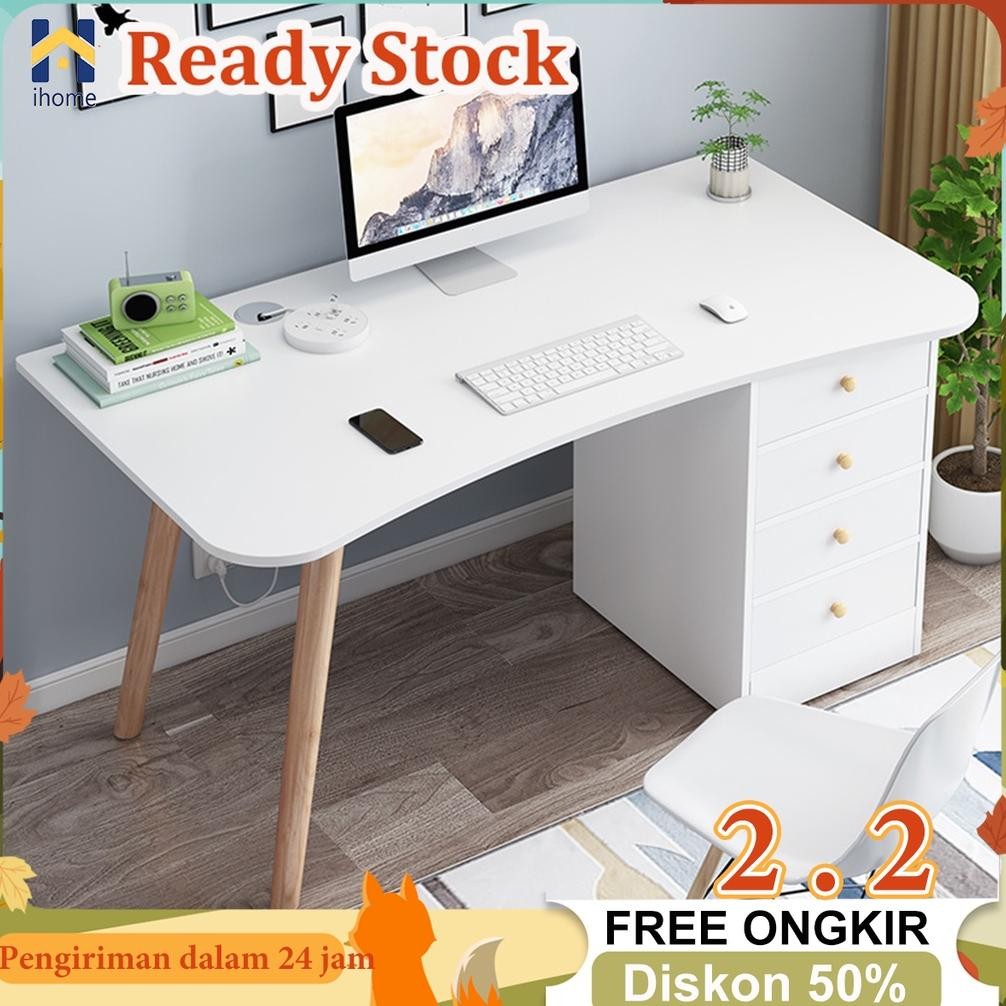 Jual Meja Belajar Dengan Laci Meja Kerja Minimalis Meja Kantor Meja ...