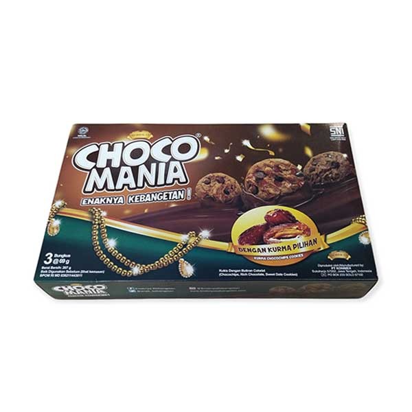 Jual CHOCO MANIA COKLAT CHIP COOKIES GIFT PACK 207 GR | Shopee Indonesia