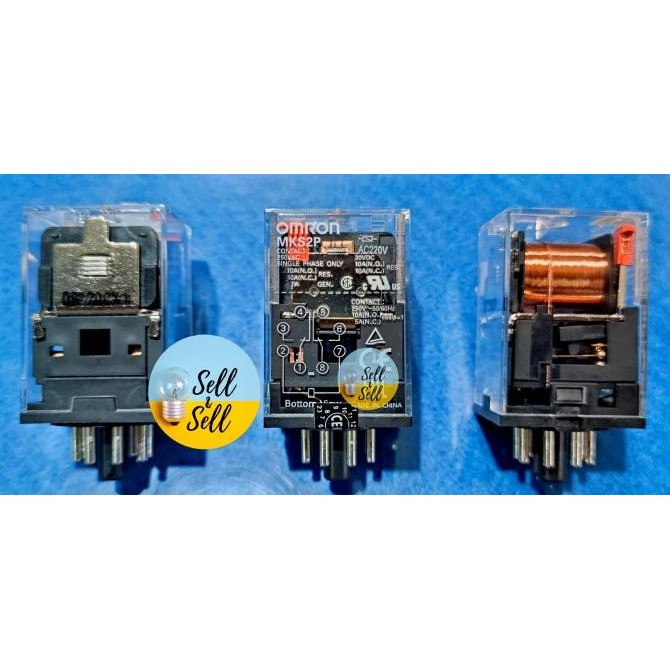 Jual Promo Relay MKS2P Omron 220V ORIGINAL / Relay MK2P Omron 8 Pin (220V) ASLI COD | Shopee ...