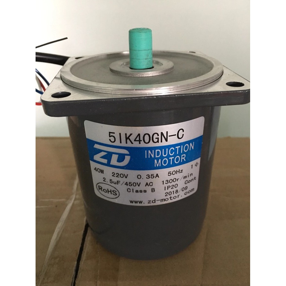 Jual 5IK40GN-C 40W AC 220 380V MICRO ASYNCHRONOUS MOTOR CONSTANT SPEED ...
