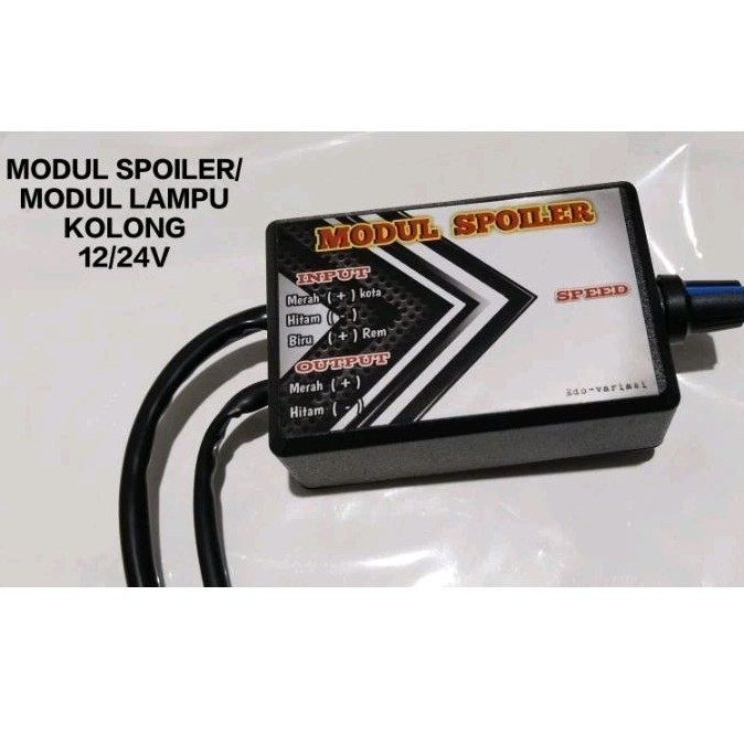 Jual Modul Lampu Spoiler 2 Fungsi Kota Blitz Rem Kedip Cepat 12V/24V ...