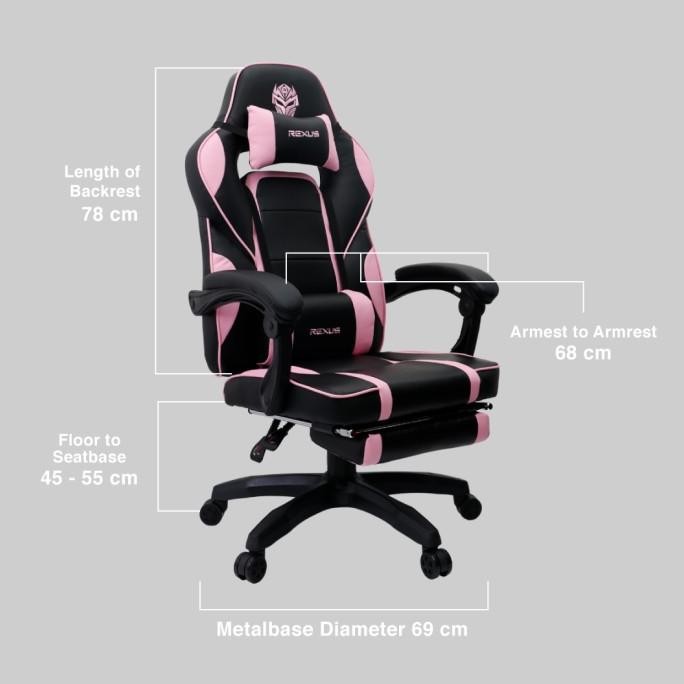 Jual Rexus Gaming Chair Kursi Rgc-R60 / R60 Original Dan Terpercaya ...