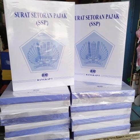 Jual Ori - Buku surat setoran pajak I SSP 5 Rangkap ( isi 10 Buku) | Shopee Indonesia