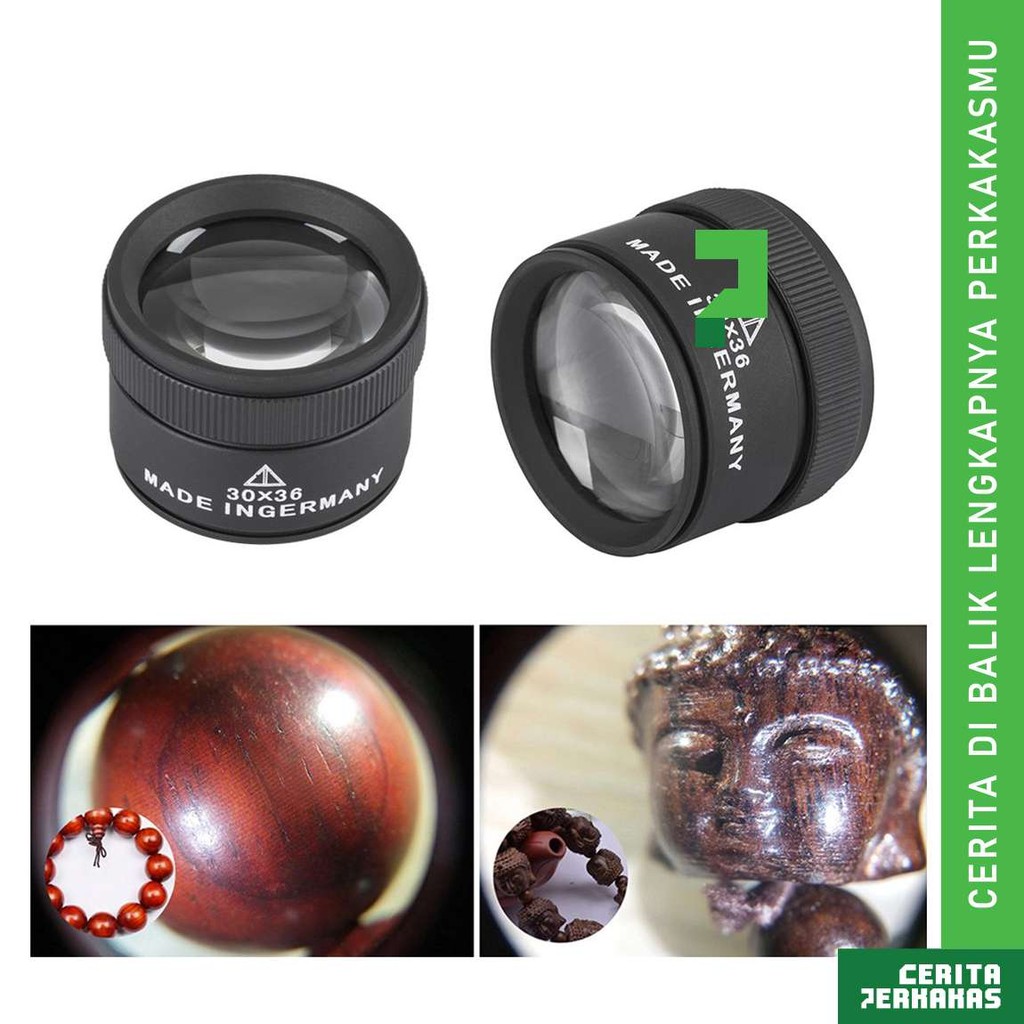 Jual Pembesar Kaca 30x AB86 CP / Lup Lensa Magnifier Handheld ...