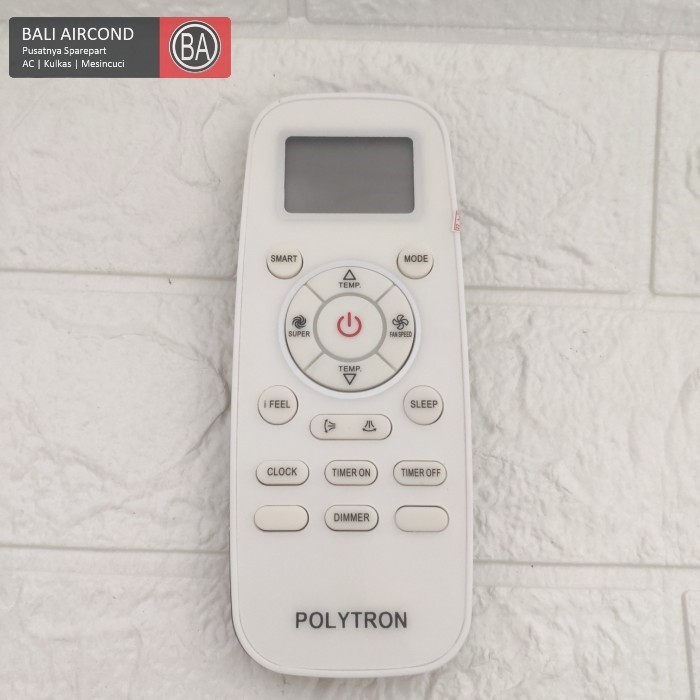 Jual Remote Remot AC Polytron Neuva Logicool Grade Original | Shopee ...