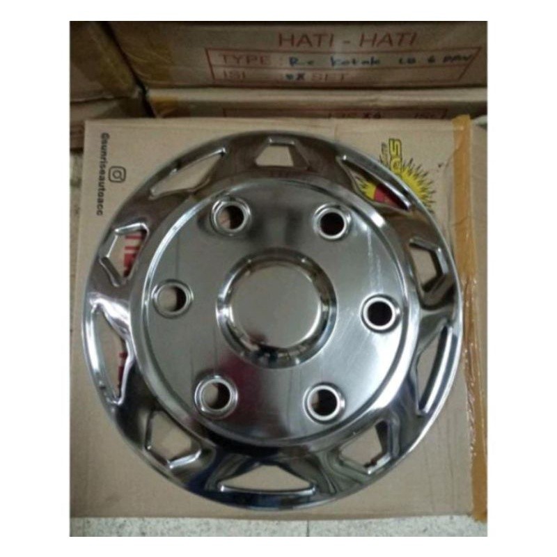 Jual Dop Roda/Weldop Truk/Truck Canter Ring 16 Lobang 6 Bintang (4pcs ...