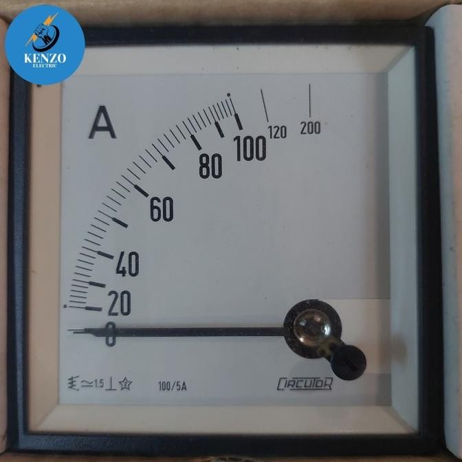 Jual Terjangkau Ampere Meter 100/5A 96X96 Circutor | Shopee Indonesia