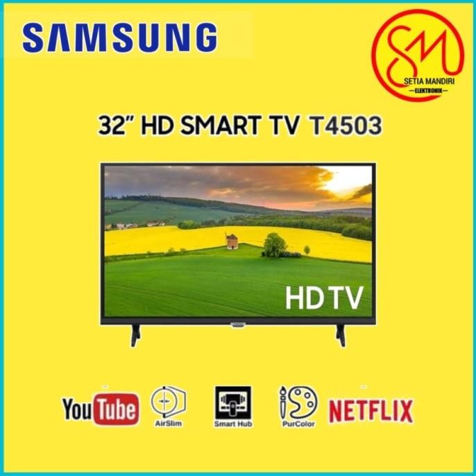 Jual Samsung 32 T4500 Smart Led Tv 32 Inch Hd 32T4500 - Ua32T4500Akxxd | Shopee Indonesia