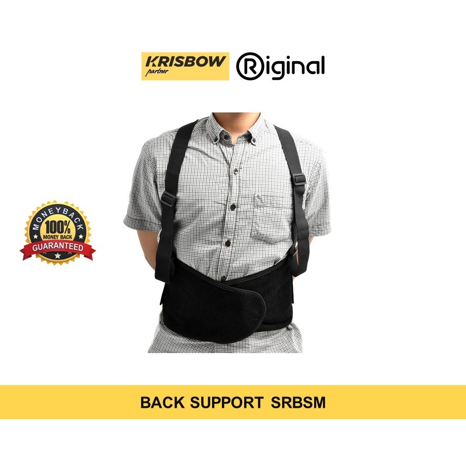 Jual Krisbow Back Support SRBSM | Shopee Indonesia