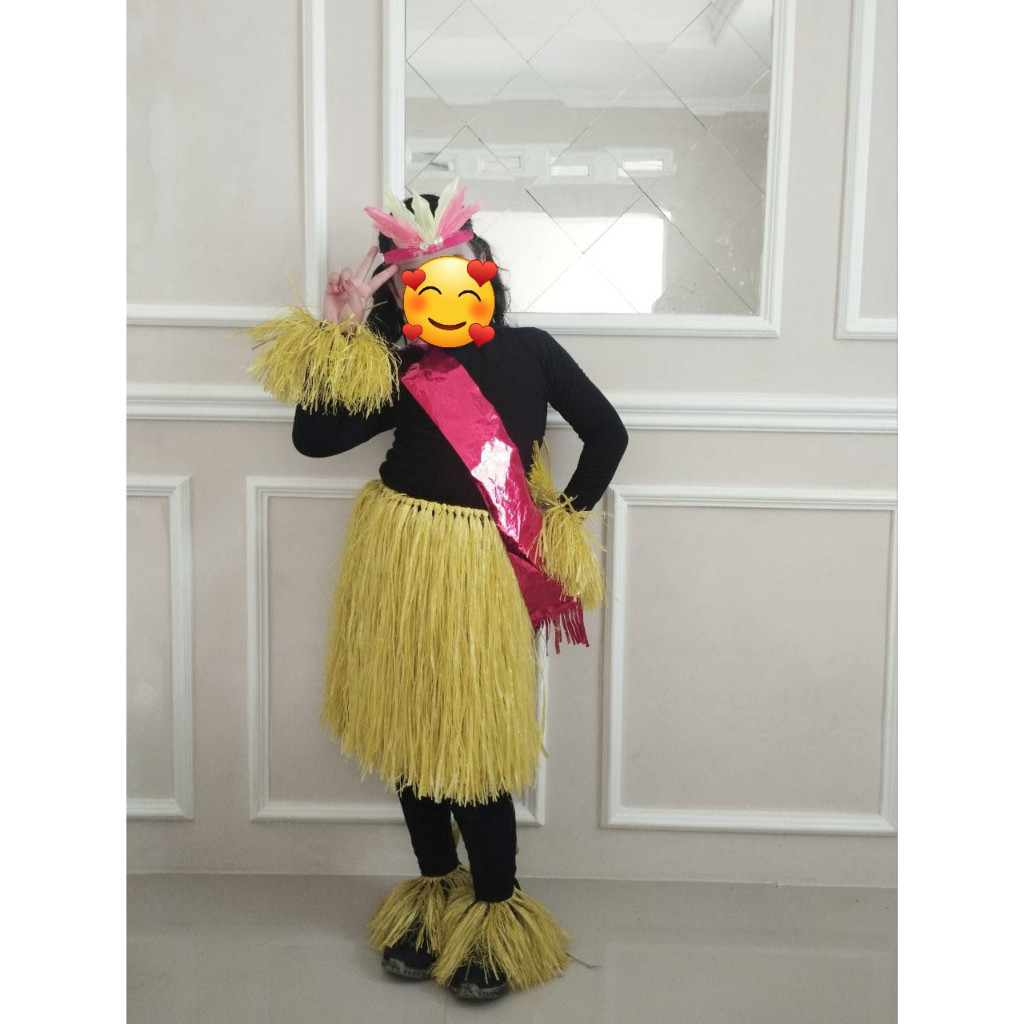 Jual Harga Spesial Rok Tali Rapia, Rok Tari Papua, Rok Tari Sajojo ...