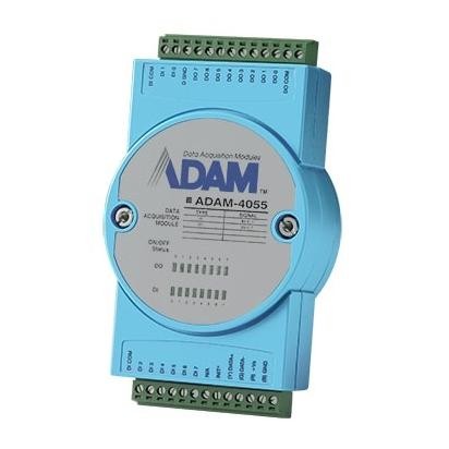 Jual Spesial 16 Channel Isolated Di/Do Module W/ Led & Modbus Adam-4055 ...