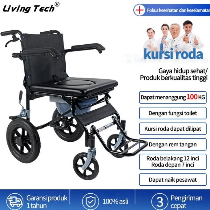 Jual Kursi roda lipat ringan kecil/kursi dorong tangan lansia/kursi ...