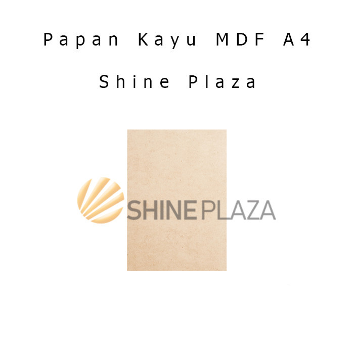 Jual PAPAN MDF KAYU A4 - PAPAN MDF A4 3MM - BAHAN MAKET | Shopee Indonesia