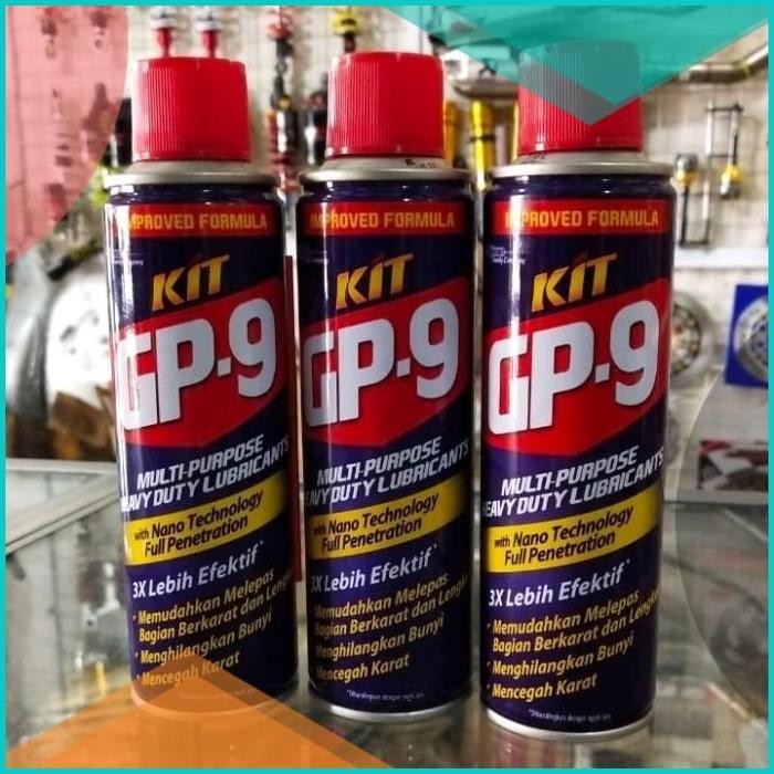 Jual Kit GP-9 MULTI PURPOSE HEAVY DUTY LUBRICANTS 225ml (melepaskan ...