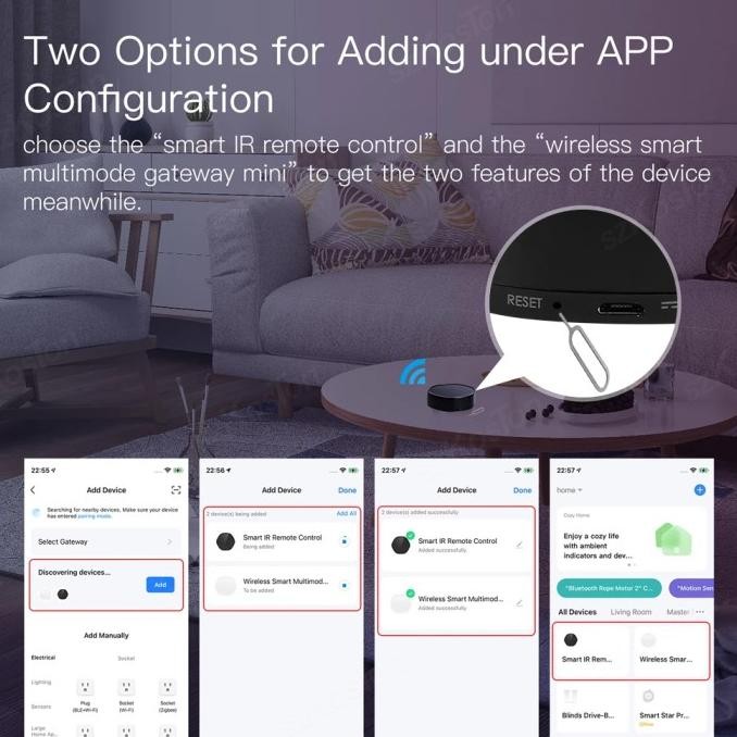 Jual Tuya Smart Home Multimode Gateway Hub Ir Remote Controller Zigbee