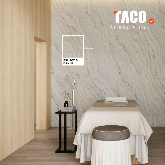 Jual TACO Fideco Wall Panel Stone Veneer Non Translucent Tebal 2mm ...