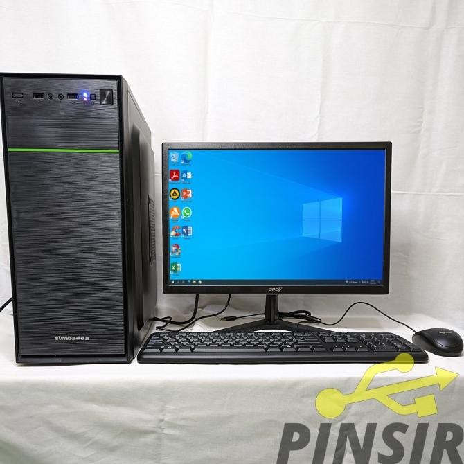 Jual PC Rakitan Full Set i5 RAM 16GB 8GB SSD 120GB Office Admin Fullset ...