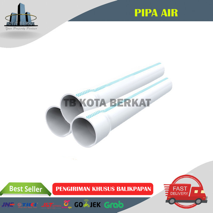 Jual Pipa Pvc/ Pipa Paralon Target 3 Inch D 4 Meter Murah | Shopee ...
