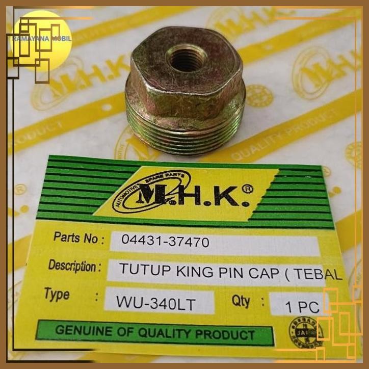 Jual [RNM] TUTUP KING PIN CAP TOPI KING PIN TEBAL TOYOTA DYNA SAURUS ...