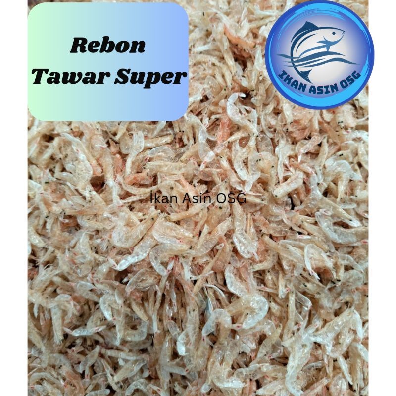 Jual udang rebon tawar super ( asli tawar ) | Shopee Indonesia