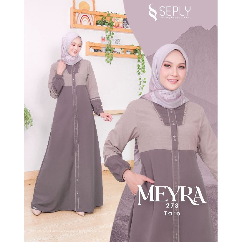 Jual GAMIS SEPLY MEYRA 273 | Model Baju Gamis Terbaru Lebaran 2025 ...