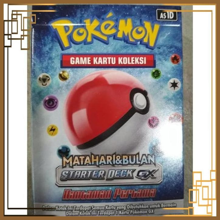 Jual [AMC] KARTU POKEMON TCG STARTER DECK GX AS1D MATAHARI & BULAN INDONESIA | Shopee Indonesia
