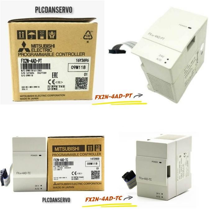 Jual Plc Mitsubishi Fx2N-4Ad-Pt Fx2N 4Ad Pt Sale!! | Shopee Indonesia
