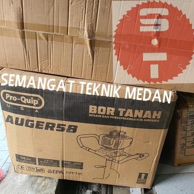 Jual Auger58 Mesin Alat Bor Tanah Biopori Earth Auger Proquip 58 ...