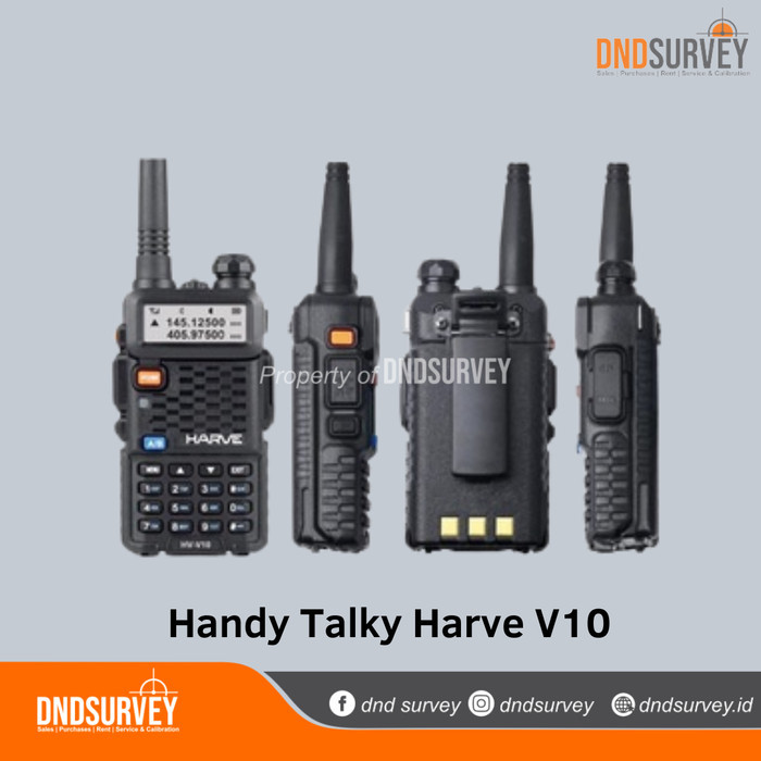 Jual Handy Talky Harve Hv-V10 Ht Harve V10 Dual Band | Shopee Indonesia