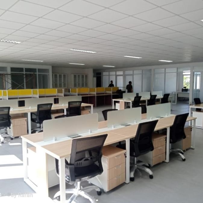 Jual Meja Kantor/Meja Kerja 6 Orang UNO UOD.7033 Molek_Furniture ...