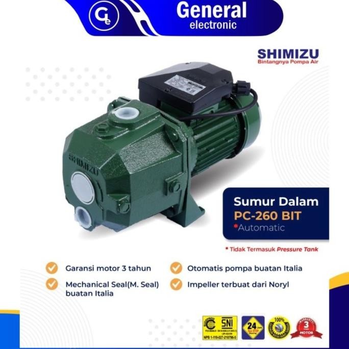 Jual Pompa Air Shimizu JET PUMP PC 260 BIT - Sumur Dalam 260BIT Promo Murah | Shopee Indonesia