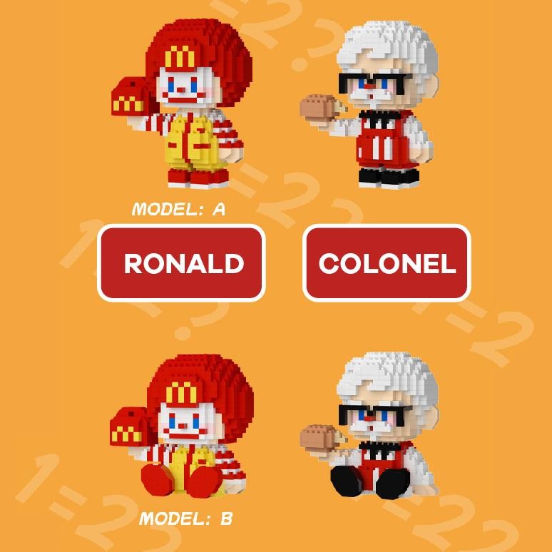 Jual VIRAL BLOCK CITY TAKEAWAY MAINAN BALOK BANGUNAN/ MAINAN BALOK ...