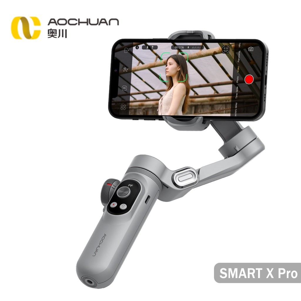 Jual AOCHUAN Smart X Pro Smartphone Gimbal 3-Axis Handheld Stabilizer ...