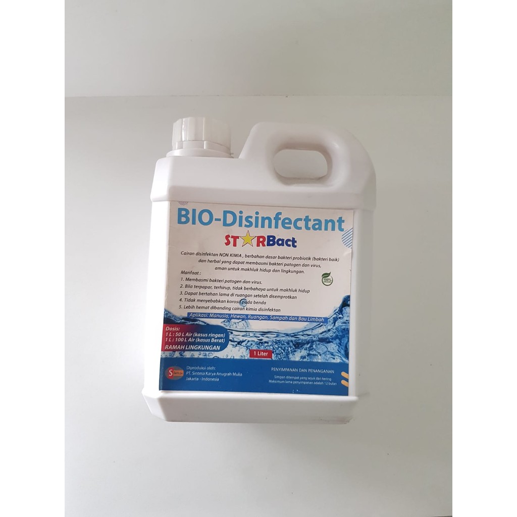 Jual Bio disinfectant starbact 1 Liter_Disinfectant Ramah Lingkungan ...