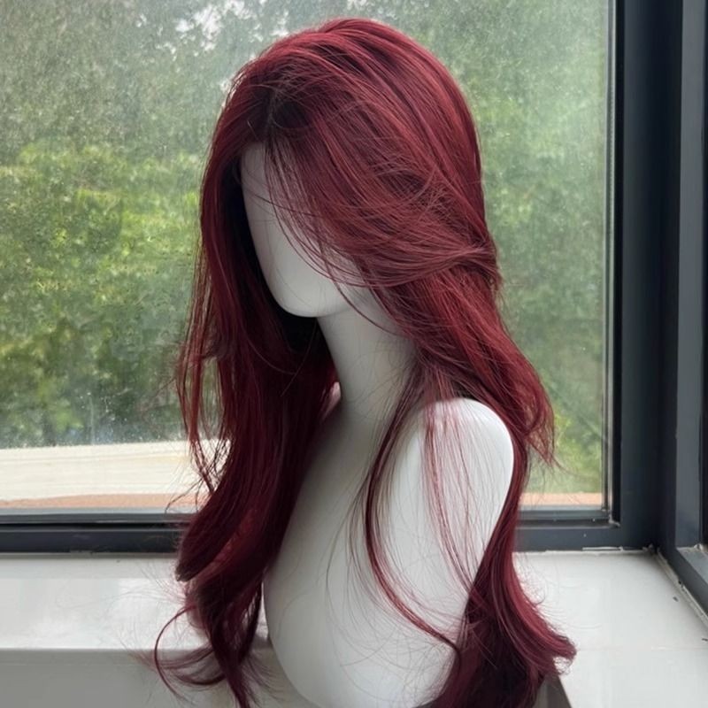 Jual Wig wanita full kepala wave blow wig rambut panjang wave blow ...