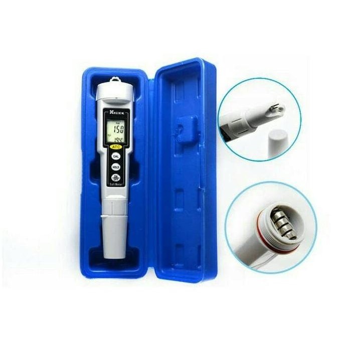 Jual ALAT UKUR KADAR GARAM. DIGITAL WATER SALT SALINITY METER . CT 3080 | Shopee Indonesia