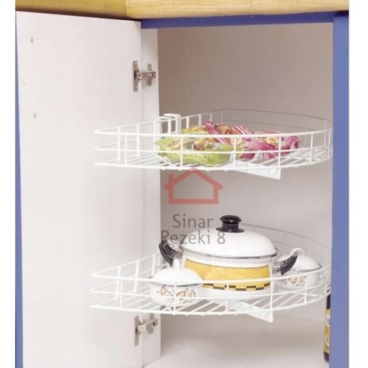 Jual Rak Putar Setengah Lingkaran Dapur Elline / Sudut 180 Derajat B90A ...