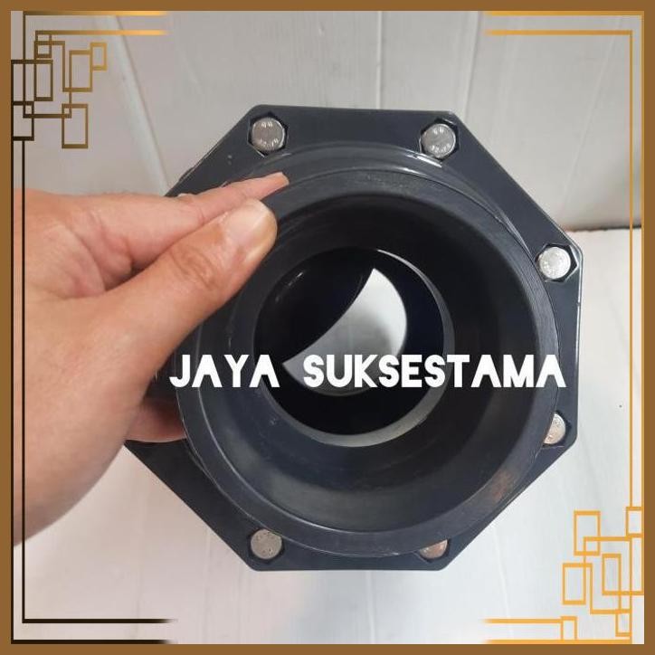 Jual [JST] SWING CHECK VALVE PVC SOCKET 1 1/4" INCH UPVC - KLEP TABOK UPVC SOCKET | Shopee Indonesia