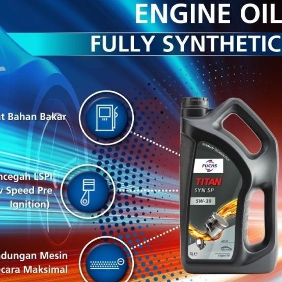 Jual Pelumas Oli Mesin Mobil Ern & Turbo - Fuchs Titan Syn Sp Sae 5W-30 ...