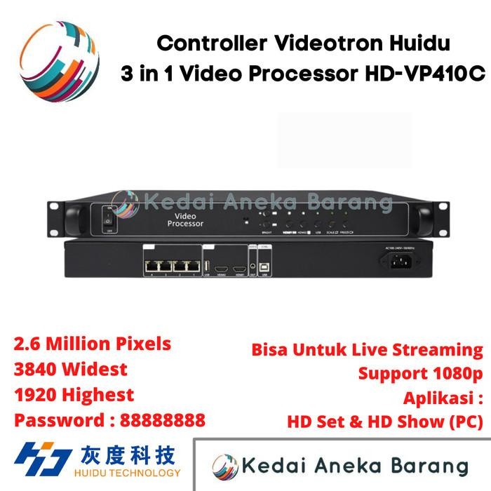 Jual LED Video Processor Controller Videotron Huidu HD-VP410C Sending Card | Shopee Indonesia
