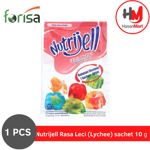 Jual Nutrijell Rasa Leci (Lychee) sachet 10 g | Shopee Indonesia