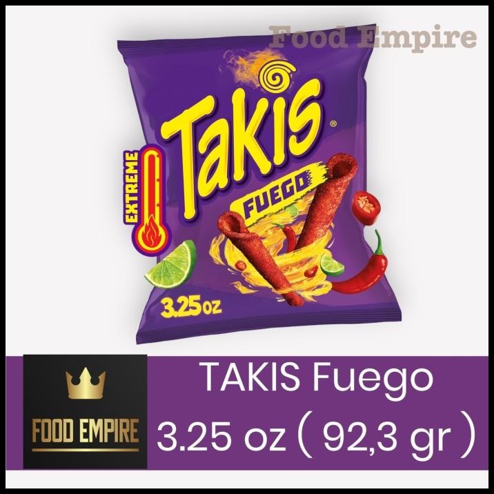 Jual Takis Fuego Tortilla Chips 92,3 Gram | Hot Chili Pepper & Lime ...