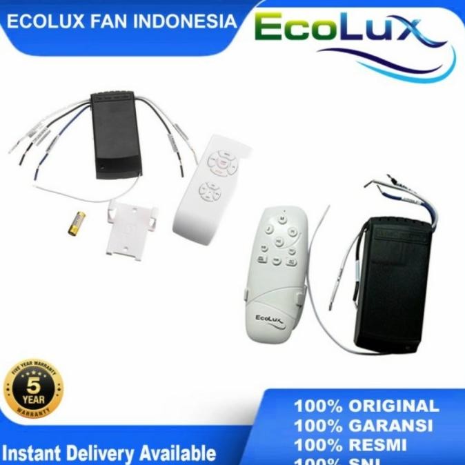 Jual Remote kipas angin ecolux universal tipe ac dan dc | Shopee Indonesia