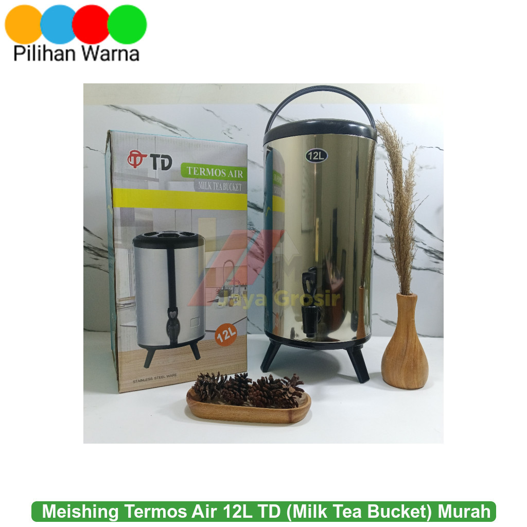 Jual Termos Air 12L TD (Milk Tea Bucket) – Menyimpan Minuman Panas dan ...
