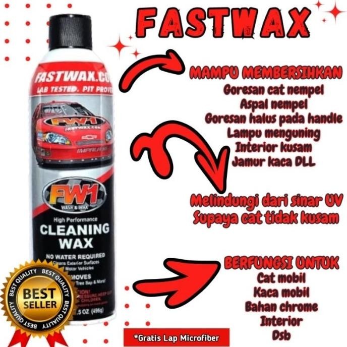 Jual NEW fastwax fw1 cleaning wax | Shopee Indonesia