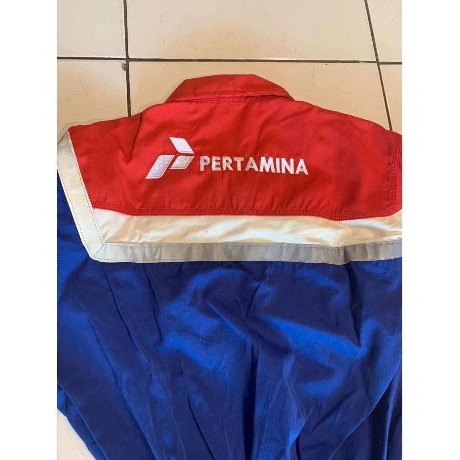 Jual Wearpack Pertamina Br-Flame Shield Ultra Coverall Pertamina Br ...