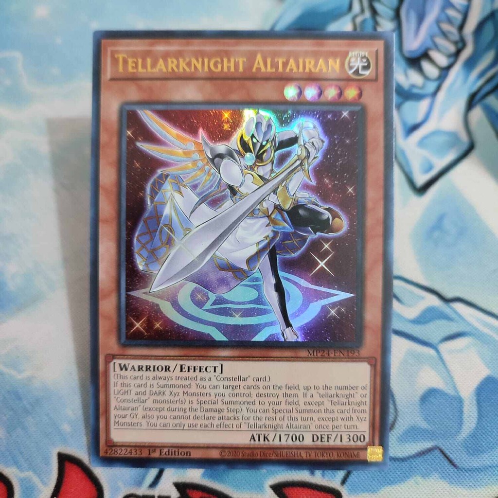 Jual yugioh tellarknight altairan MP24 ultra rare original | Shopee Indonesia