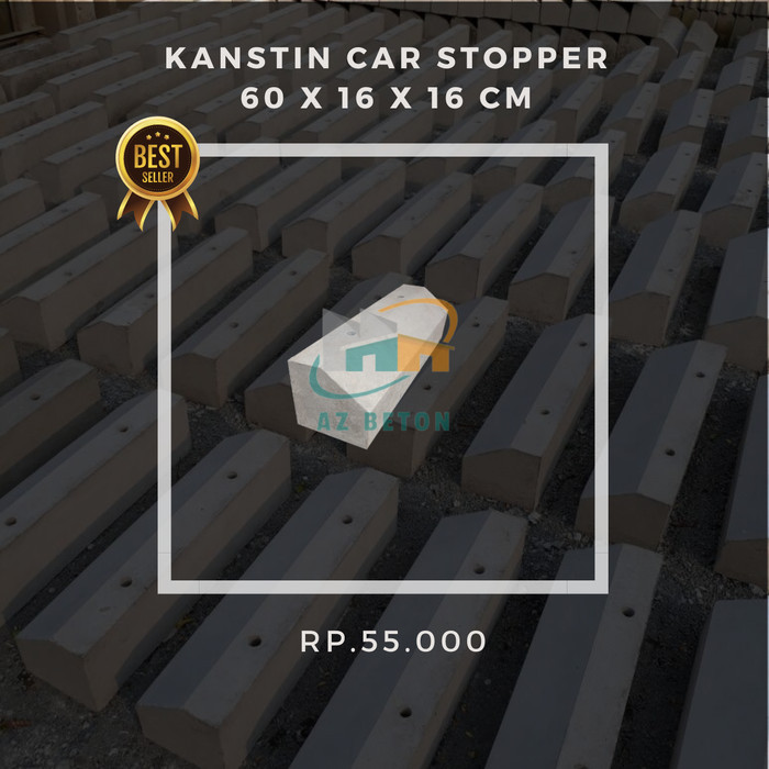 Jual KANSTIN BETON CAR STOPPER MOBIL PRE-CAST UKURAN STANDAR | Shopee ...